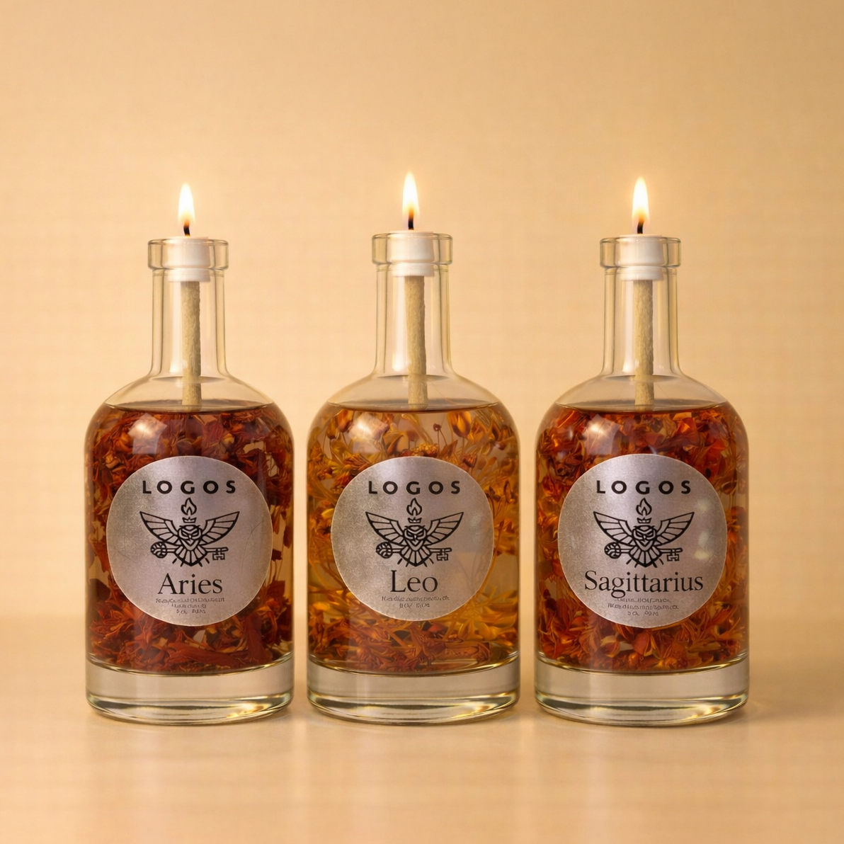 Fire Trio – Logos Candles